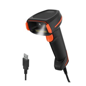 1d 2d qr barcode scanner wireless and wired with 2.4g wireless & bluetooth function,328 feet transmission distance,scanner reader barcode hand held scanner compact plug and play mode