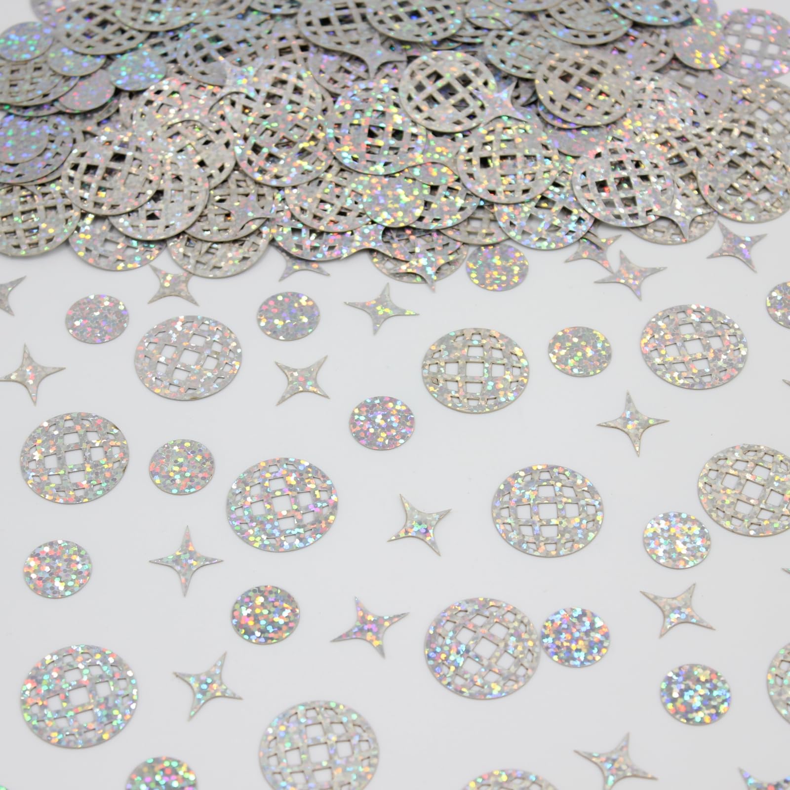 Blopee Disco Ball Confetti, Glitter Disco Party Decorations, 230PCS Disco Confetti for Disco Themed Party Decorations