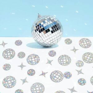 Blopee Disco Ball Confetti, Glitter Disco Party Decorations, 230PCS Disco Confetti for Disco Themed Party Decorations