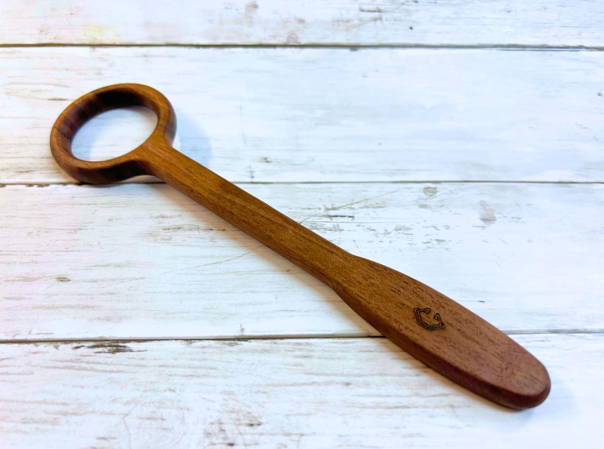 Wooden Danish Whisk, Dough Whisk, Great for Sourdough Lovers, Handmade in Kentucky USA, Made from Black Walnut