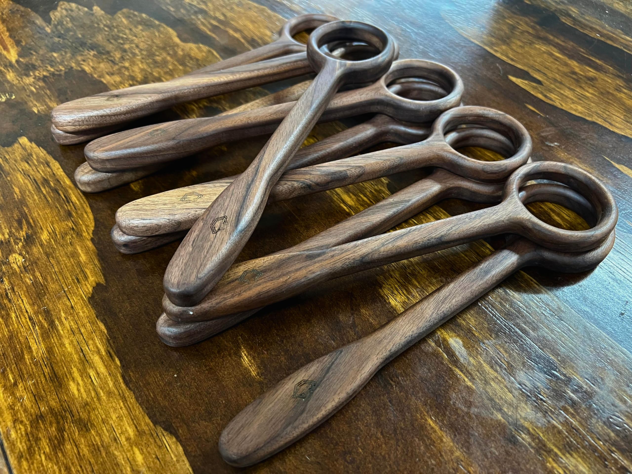 Wooden Danish Whisk, Dough Whisk, Great for Sourdough Lovers, Handmade in Kentucky USA, Made from Black Walnut