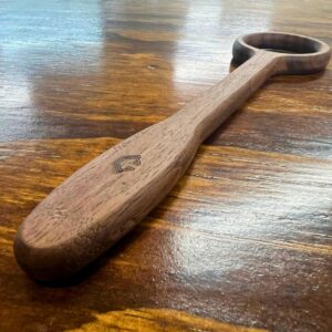 Wooden Danish Whisk, Dough Whisk, Great for Sourdough Lovers, Handmade in Kentucky USA, Made from Black Walnut