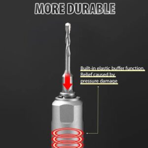 Adapter for Converting Impact Wrench to Electric Hammer, Quick Release Adapter Converter for Converting Electric Drill to Electric Hammer Converts to SDS-Plus interface