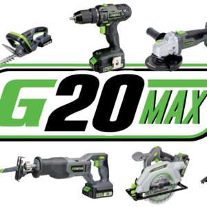 Genesis G20MAX 20V Cordless Circular Saw 6-1/2 inch with Laser & LED Light, Includes 24TCT thin-kerf blade, 2.0Ah Battery and Charger, 2 Year Warranty (GLCS2065B)