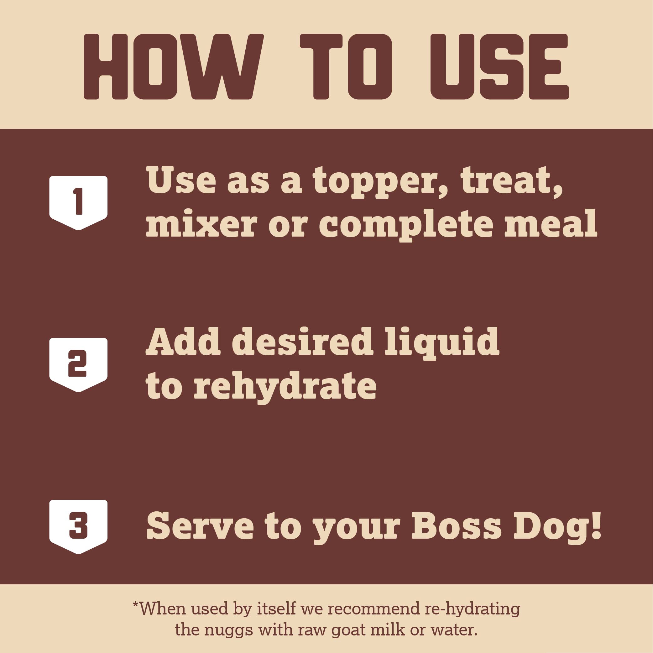 Boss Dog Complete & Balanced Freeze Dried Raw Diet for Dogs, Lamb Recipe, 12 oz Bag (Bag of 2)