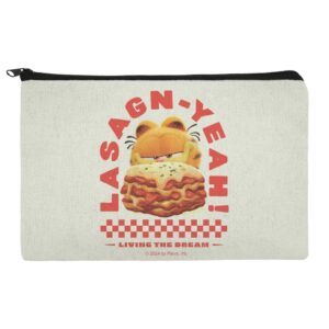 graphics & more garfield living the dream pencil pen organizer zipper pouch case