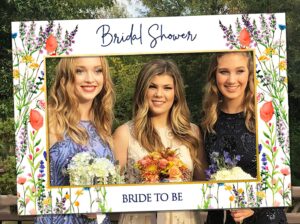 jevenis wildflower bridal shower photo booth props bride to be photo booth frame floral bridal shower party supplies hen party bachelorette party supplies