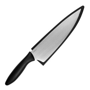 Kershaw 8-Inch Chef Knife - All-Purpose Stainless Steel Kitchen Knife with Razor Sharp Blade and Comfortable Polypropylene Handle, Includes Sheath