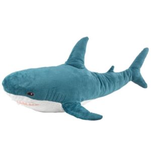 39inch Giant Plush Shark Toy Pillow,3D Giant Shark Stuffed Animal,Soft Shark Cushion Pillow Shark Stuffed Toy Throw Pillow for Children’s Pillow Boys and Girls Room Decoration Bedtime Gift (100cm)