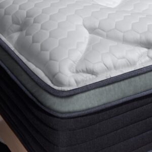 Helix Plus Luxe Mattress with GlacioTex Cooling Cover, Queen