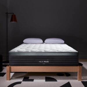 Helix Plus Luxe Mattress with GlacioTex Cooling Cover, Queen