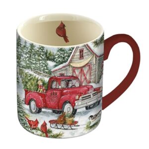 lang holiday truck coffee mug (2122110)