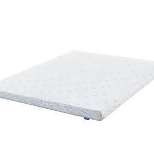 Sleepy's 3 inch Gel Memory Foam Mattress Topper | Breathable & Cooling | CertiPUR-US Certified | Pressure Relieving Comfort & Support | King: 3" H x 76" W x 80" D