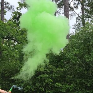 Gender Reveal Suprise! Powder Poppers, Safe, Colorful Cannons for Birthdays, Weddings, Anniversaries, and More, Easy to Use, Memorable Photos, 12' (Green, 2 Pack (12 Inch))