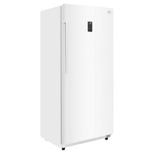 kenmore fully convertible freezer/fridge 17 cu ft upright freezer frost-free garage-ready stand up freezer large upright freezer deep freezer digital touch controls led light for basement garage