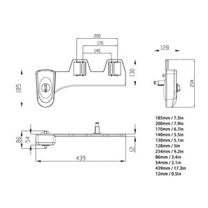 Bidet Attachment for Toilet, Adjustable Non electric Water Spray, Cold Water Purifier Attachment for Cleaning, Lightweight Bidet Attachment for Men, Women, Children and the Elderly (1/2)