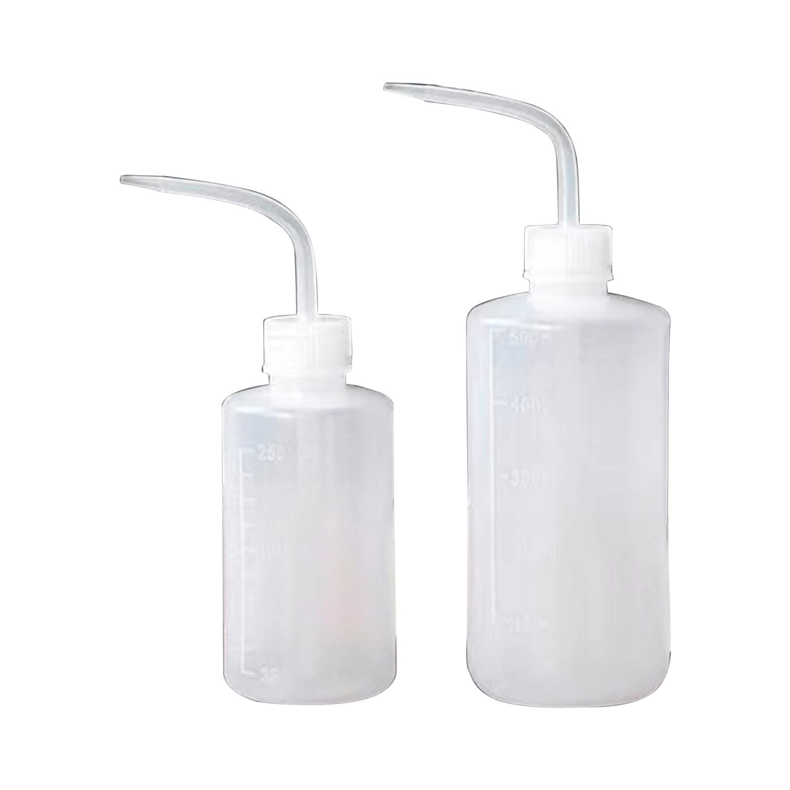 ljhnba 250ml 500ml Safety Wash Bottle Lab Squeeze Bottle With Narrow Mouth Scale For Flower Chemical Wash Bottle 250ml 500ml 2 Pack Squeeze Bottles Safe Watering