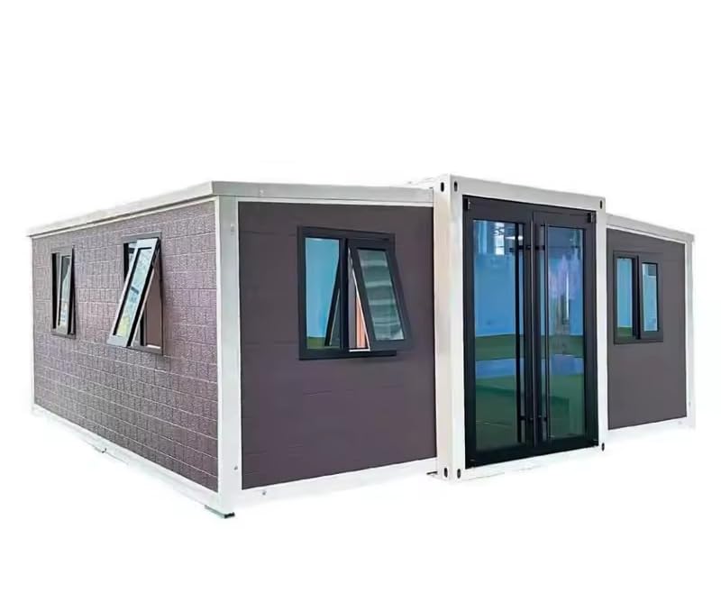 Luxury Portable Prefabricated Tiny Home. Mobile Expandable Portable House with 2/3 Bedrooms 1 Bathroom 1 Living Room &1 Kitchen. Foldable House, Container Home - 30ft