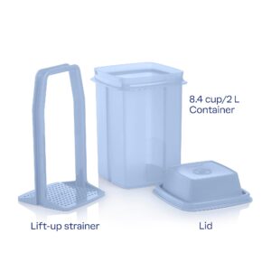 Tupperware Pick-a-deli Food Storage Container - Dishwasher Safe & BPA Free (8 1/3 Cups, 2 Liter)