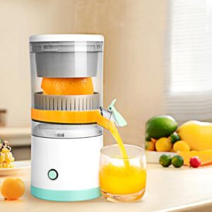 electric citrus juicer, citrus juicer with usb cable, easy to clean portable juicer for fresh orange juice, squeeze orange, lemon, kiwi and grapefruit juice