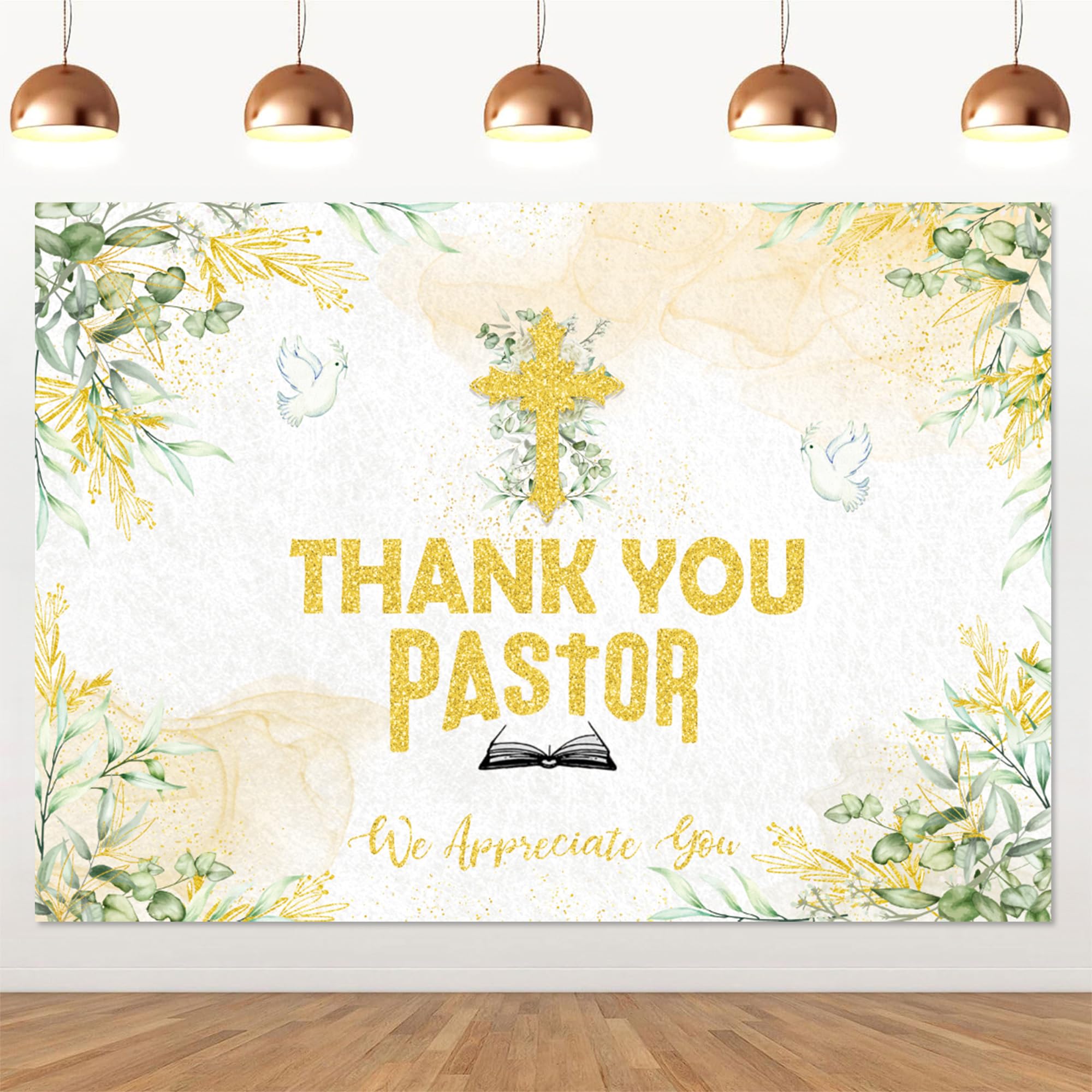 IRCOR Pastor Appreciation Decorations Pastor Appreciation Backdrop Pastor Appreciation Banner