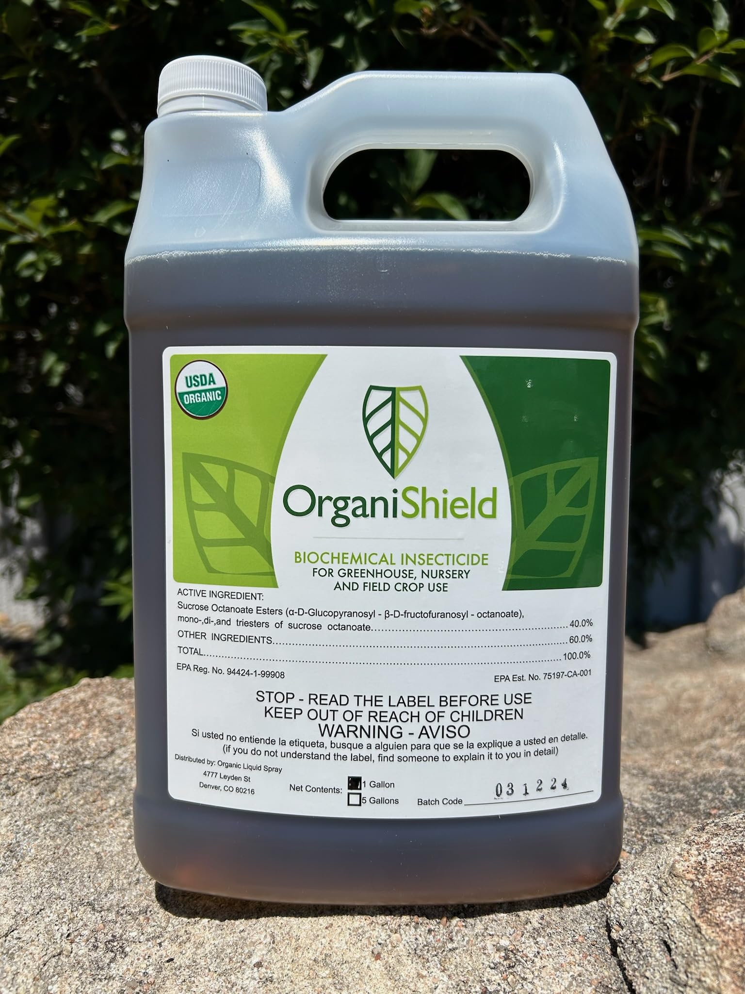 OrganiShield™ 1 Gallon (Makes up to 126 gallons)