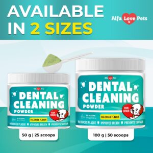 Dental Cleaning Powder ✿ Plaque Off Powder Dog ✿ Dog Teeth Cleaning Powder ✿ Plaque Remover for Teeth Dog ✿ Dog Dental Powder ✿ Dental Powder for Dogs Teeth ✿ Dog Tartar Remover for Teeth ✿ 100 G