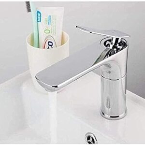 RONPOTY Faucet Kitchen Tap Faucet Modern Faucet Crane Bathroom Faucet Single Lever Hot and Cold Water Bath and Brass Sink Faucet Faucet Save