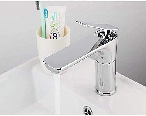 RONPOTY Faucet Kitchen Tap Faucet Modern Faucet Crane Bathroom Faucet Single Lever Hot and Cold Water Bath and Brass Sink Faucet Faucet Save