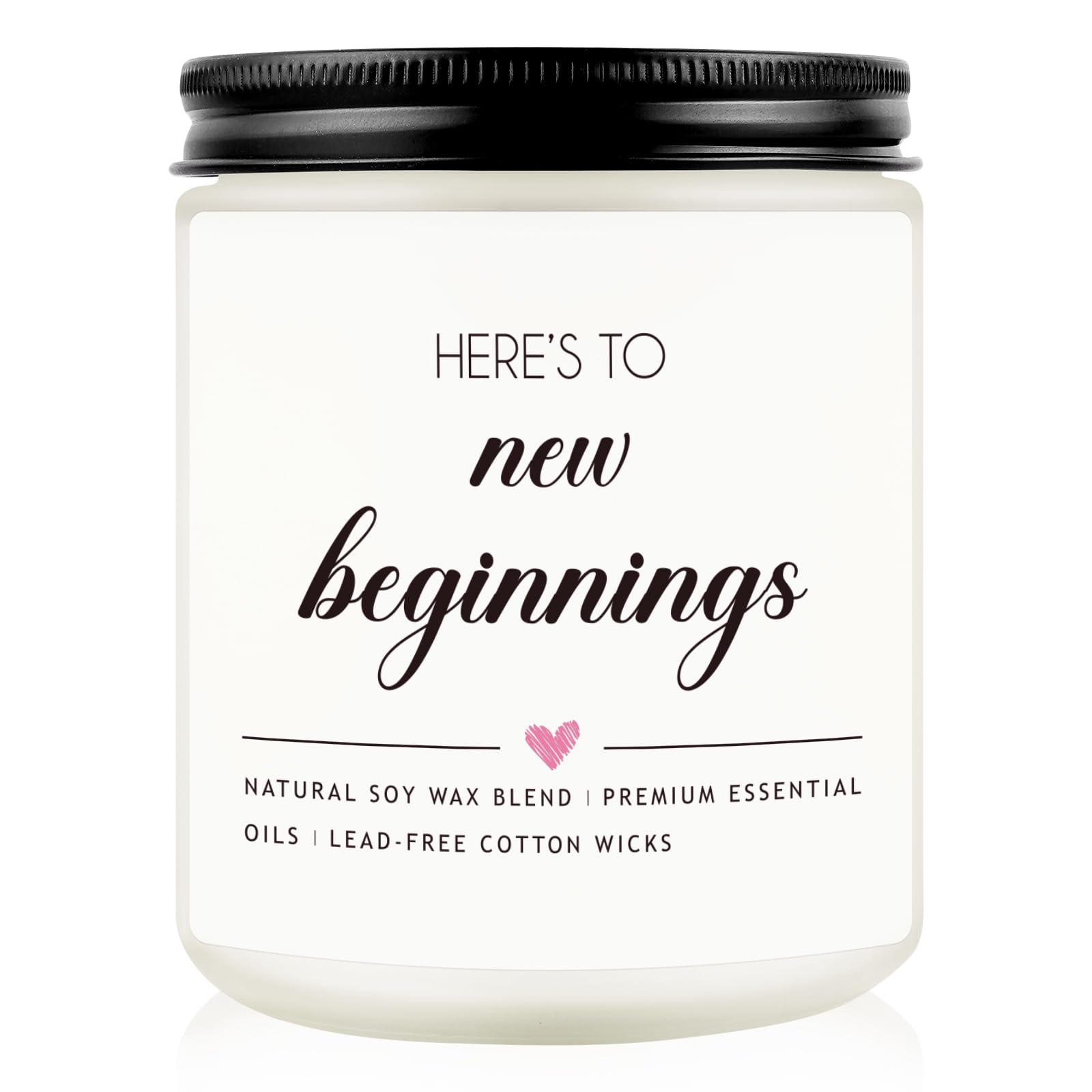 New Beginnings Gifts for Women Men, Divorce Gifts for Women, Breakup Gifts for Women, Congratulations on New Job Gifts New Journey New Home Funny Candle Gifts Going Away gifts for Coworker New Chapter