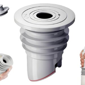 Washing Machine Drain Hose Seal.Floor Drain Plug Sewer Pipe Seal Sealing Cover. Sink Drain Pipe Silicone Seal,Wash Basin Drain Pipe Seal. 1.77in -1.96in [M (45-50mm)]