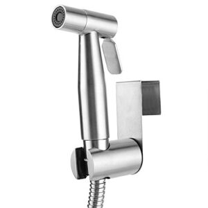 stainless steel handheld bidet sprayer for toilet, multipurpose sprayer set, bathroom accessories for light luxury (7/8 american standard water separator + bidet)