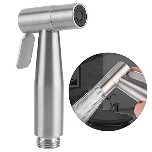 Stainless Steel Handheld Bidet Sprayer for Toilet, Multipurpose Sprayer Set, Bathroom Accessories for Light Luxury (7/8 American standard water separator + bidet)