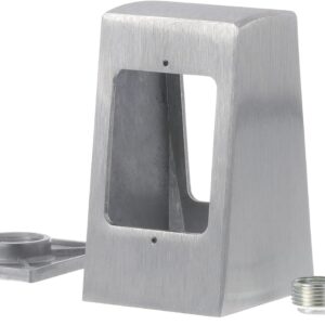 Brushed Aluminum Double Faced Pedestal Outlet Box | R58-1020 (3)