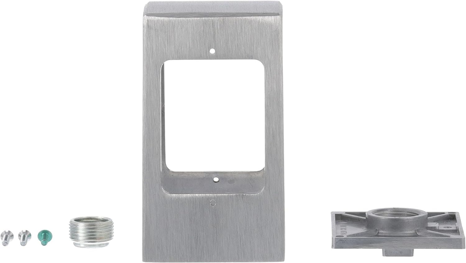 Brushed Aluminum Double Faced Pedestal Outlet Box | R58-1020 (3)