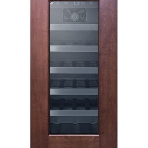 Summit ALWC15PNRLHD 15 Inch Wide 23 Bottle Capacity Wine Cellar Built-In or Freestanding Use, Panel Ready, ADA Compliant (LHD, Wine)