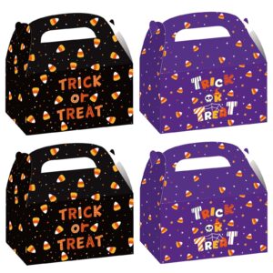 16 pcs halloween treat boxes trick or treat party favor boxes corn candy gift goodie boxes for diy crafts halloween holiday birthday party cookies supplies