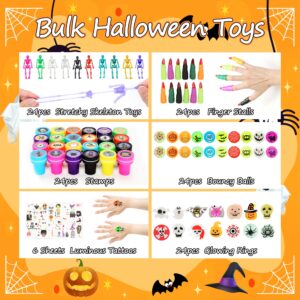 Generic Halloween Party Favors Bulk - 126pcs Assortment Toys for Kids Halloween Treat Bags Stuffers Goody Bag Fillers Halloween Gifts for Boys Girls Halloween Treat Prizes for Kids