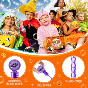 32 Pcs Halloween Party Favors Bubble Wands for Kids Halloween Basket Stuffers Goodie Bag Fillers, Halloween Toys Treats Non Candy Bulk Classroom Prizes Favors for Toddlers Kids Birthday Party Supplies