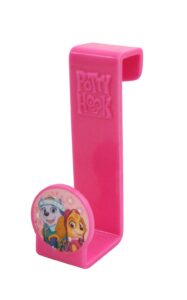 nickelodeon paw patrol pink potty storage hook