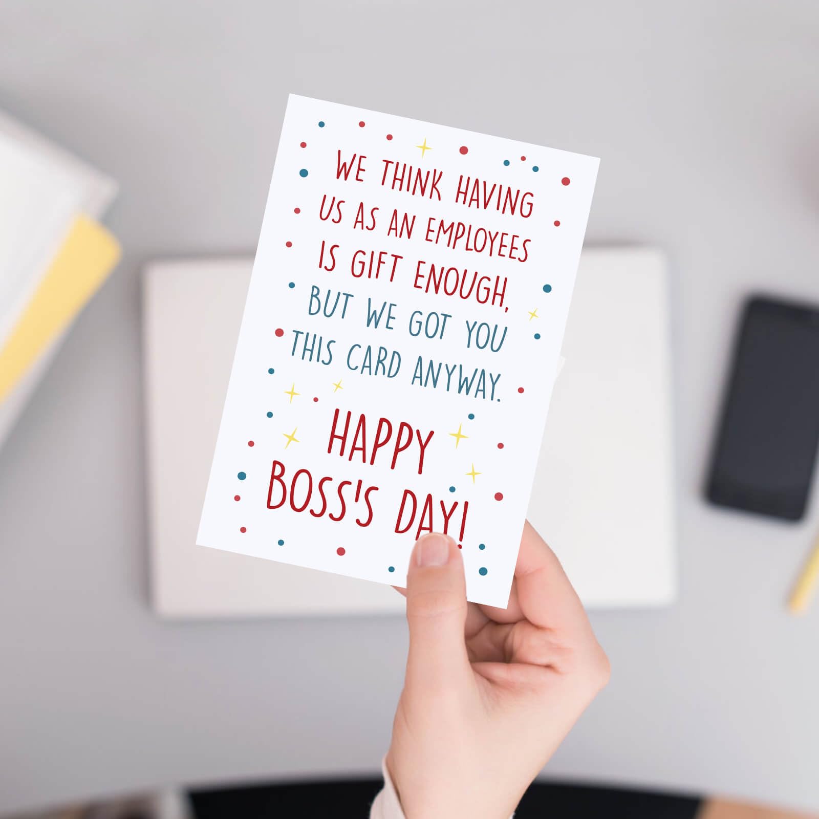 Hincoo Boss Lady Gifts For Women, Best Boss Gifts For Women, Bosses Day Card, Bosses Day Gifts For Women, Bosses Day Gifts For Men, Boss Day Gifts For Women(card 10)