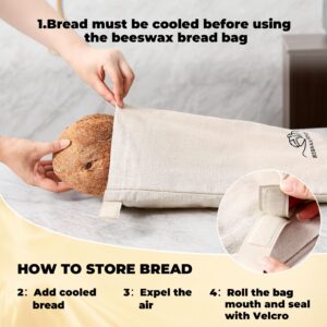 Bread Bags for Homemade Bread. Linen Beeswax Bread Bags. Sourdough Bread Bags. Beeswax Bread Bag（2 Pack). Reusable Bread Bags. Linen Bread Bags for Homemade Bread. XL-Bread Storage Bags. ZSHLXM