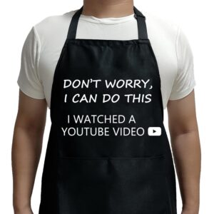 hkomere christmas gifts for men and women, gifts for mom, gifts for dad, husband, boyfriend, brother, wife, girlfriend, unique birthday gifts, humor apron for friends kitchen chef aprons baking gifts