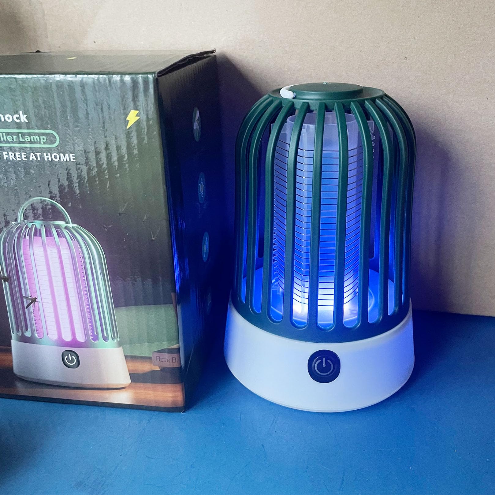 Bug Zapper, Electric Mosquito Zapper, Portable Rechargeable Mosquito Killer