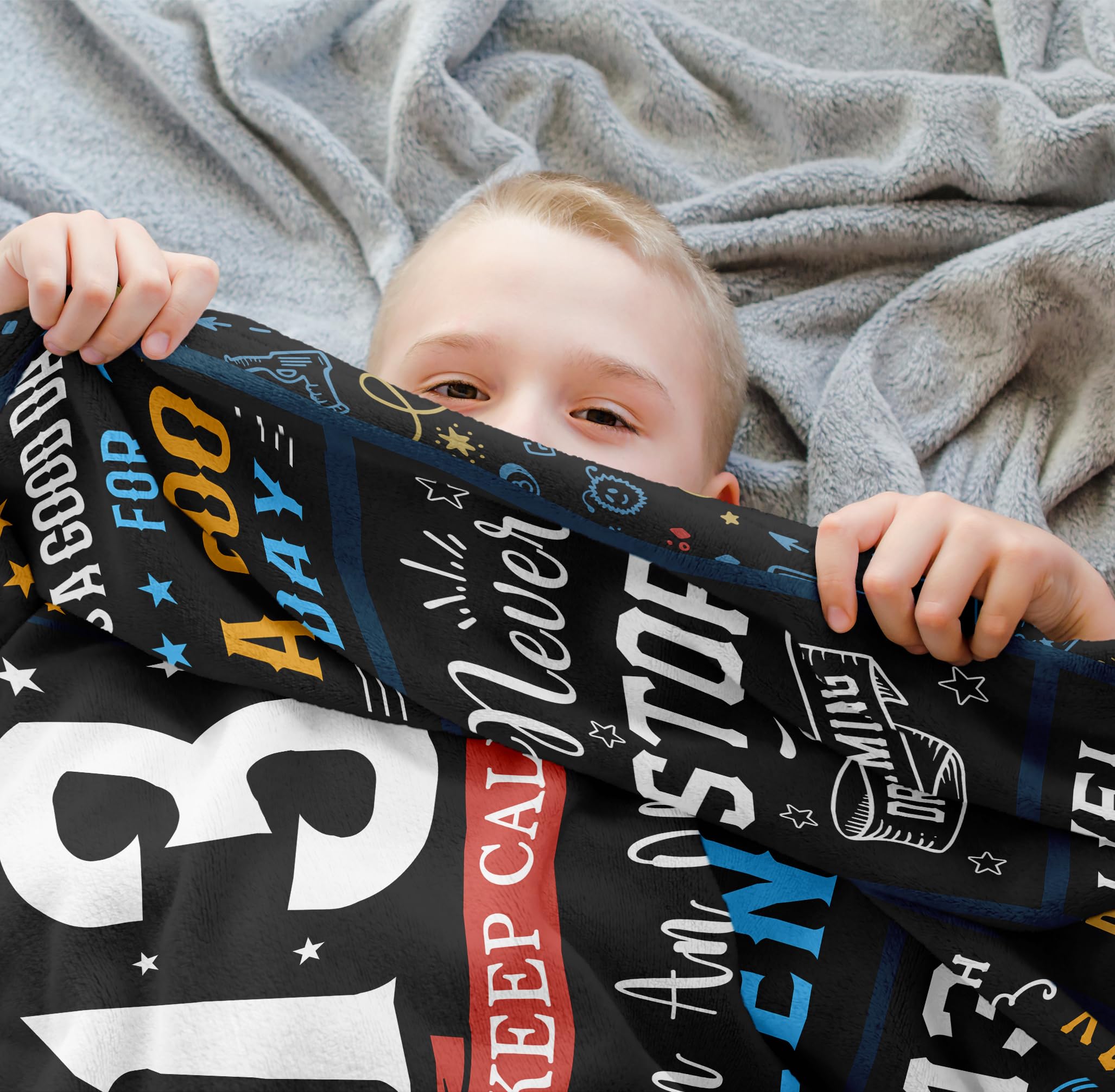 Turelos 13 Year Old Boy Gifts, 13th Birthday Gifts for Boys Blanket, Coolest Gifts for 13 Year Old Boy, 13 Year Old Boy Birthday Gift Ideas, Birthday Gifts for 13 Year Old Boys Throw Blanket 60x50in