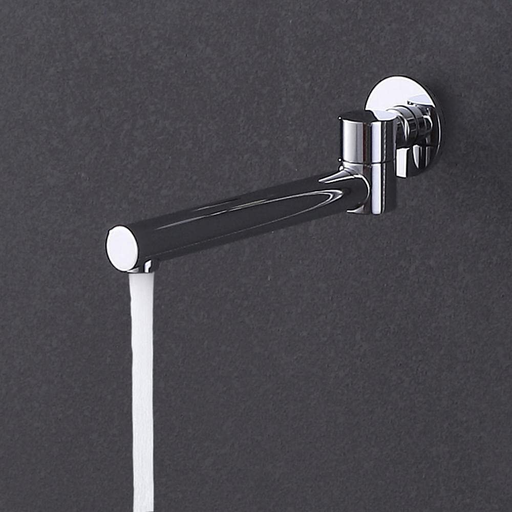 SYLKWOR Kitchen Faucets,Modern Wall Mounted Bath Tap Bathtub Faucet Spout Bath or Basin Spout Bath Filler Spout