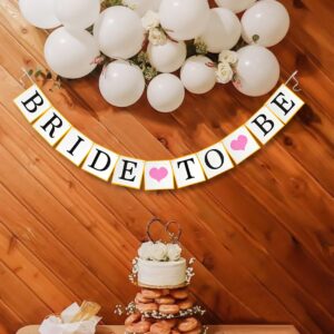 Bride Marriage Banner Decorations Paper Garland Wedding Proposal Supplies Engagement Sign Outdoor Party Photp Prop Rustic Decorations 6Ft