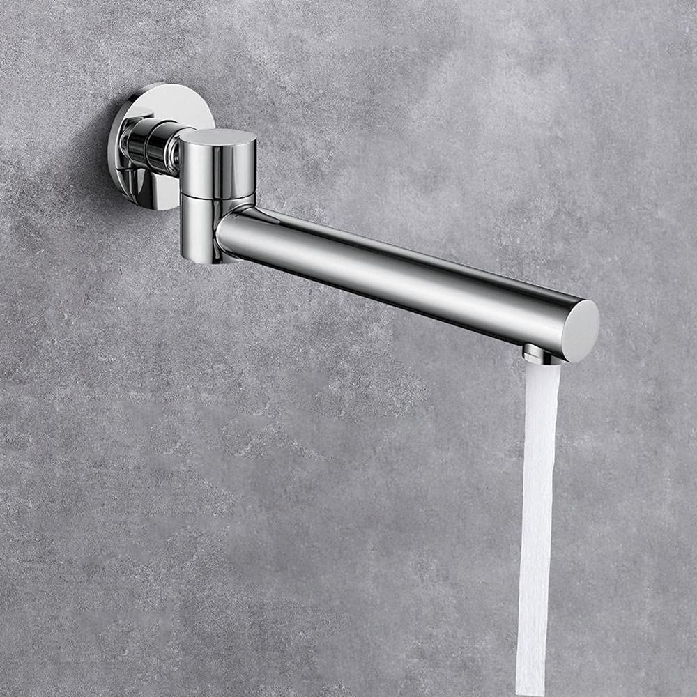 SYLKWOR Kitchen Faucets,Modern Wall Mounted Bath Tap Bathtub Faucet Spout Bath or Basin Spout Bath Filler Spout