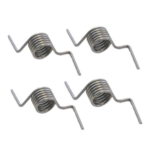 Refrigerator Spring/Counter Clockwise Wound DoorRepair Freezer/French Heavy Duty Steel/Compatible with Samsung GE LG Spring Hinge Mullion-4pcs