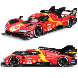 xiangtat 1/24 499p 51# racing car le mans champion alloy luxury vehicle car diecast model for 499p 50# adult die cast model collection gift (1/24 499p 51#)